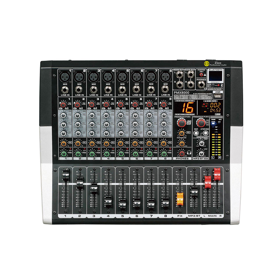 Zico PMX8000 Powered Mixer | Zico